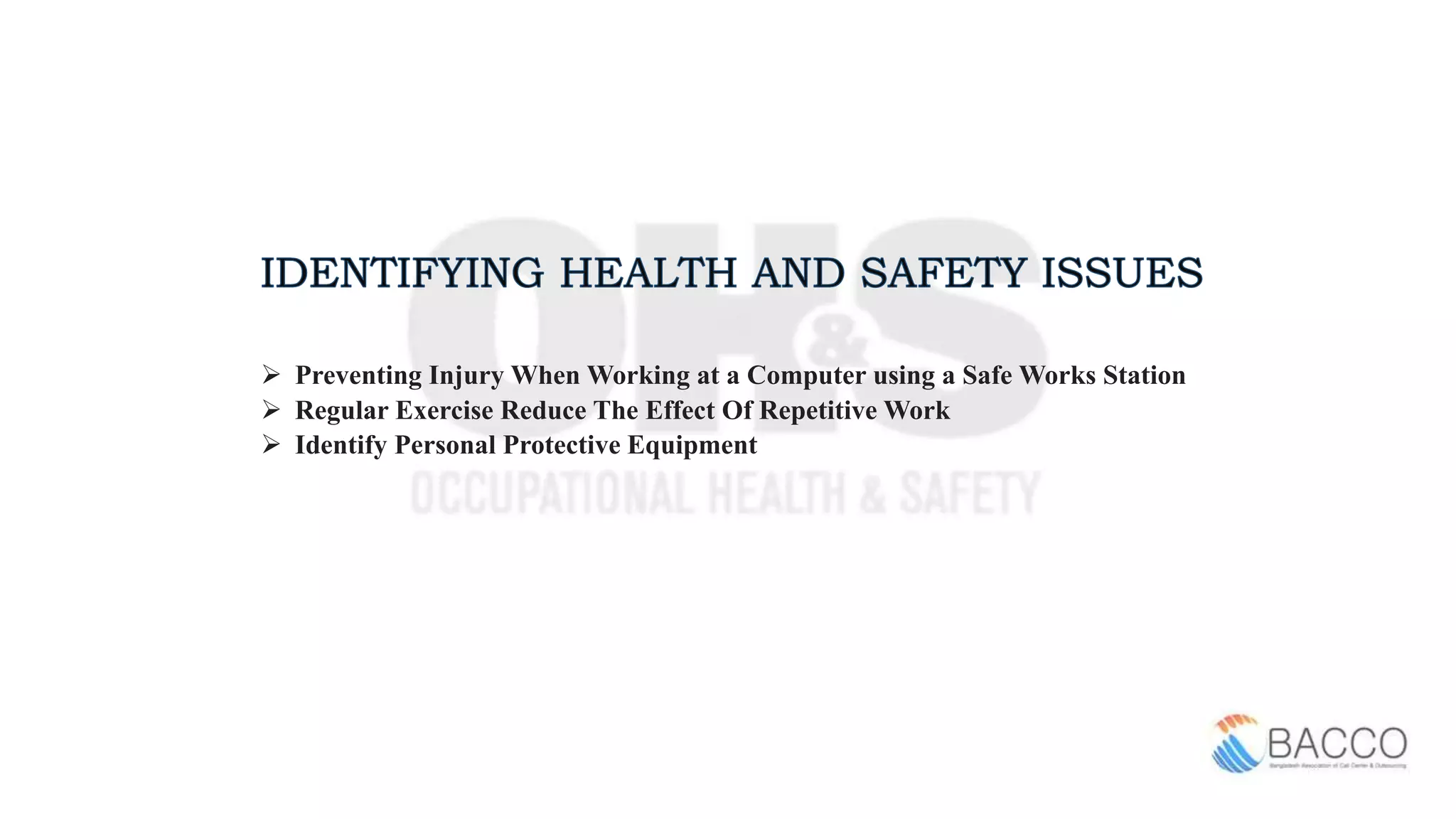 Occupational Health & Safety (OHS ) | PPTX