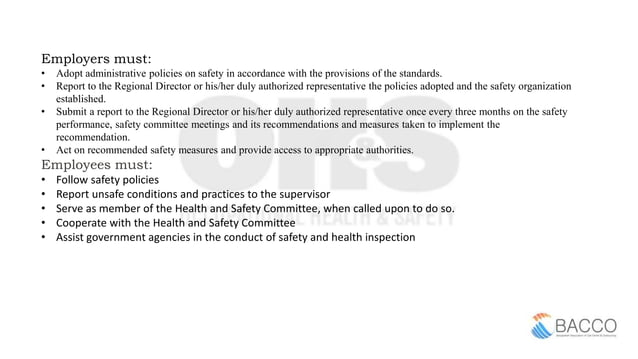 Occupational Health & Safety (OHS ) | PPTX | Human Resources | Business