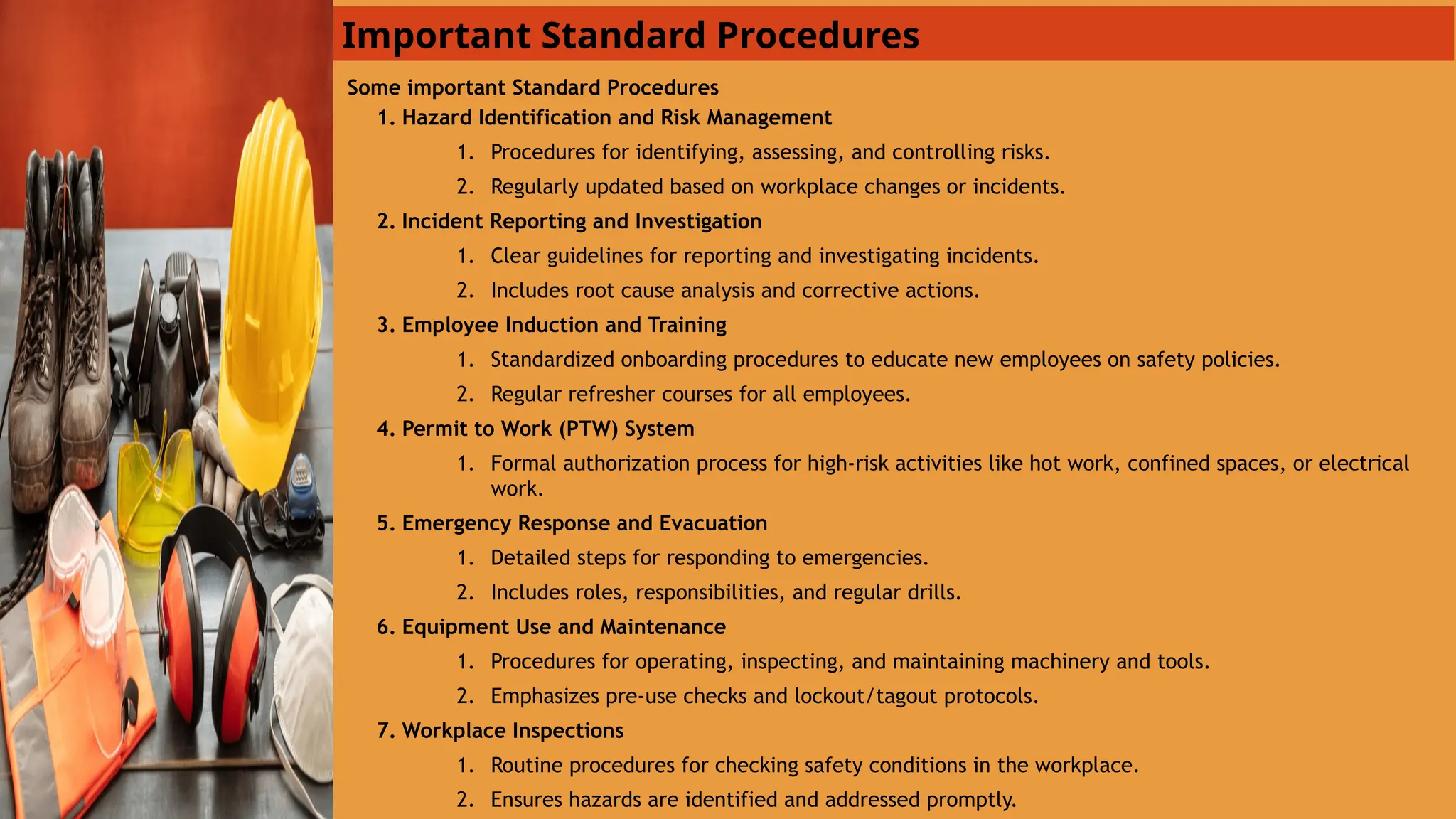 Occupational Health and Safety Management | PPTX