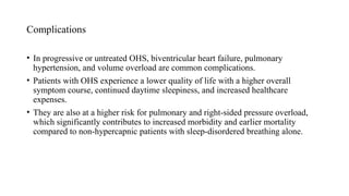 obesity hypoventilation syndrome in patients with obesity | PPTX