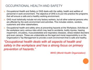 OH & Safety | PPTX