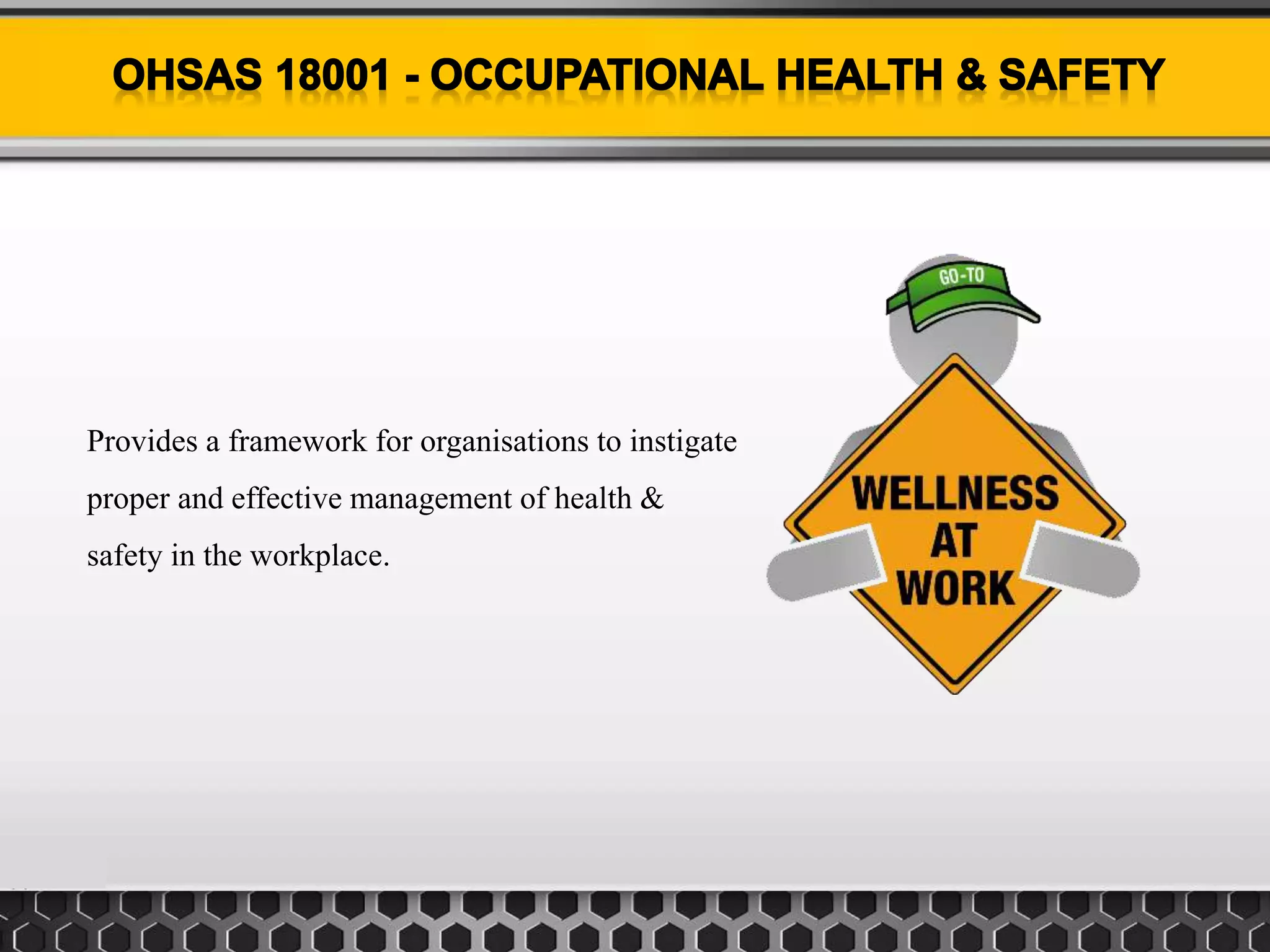 Ohsas 18001 Certification Dubai | PPT