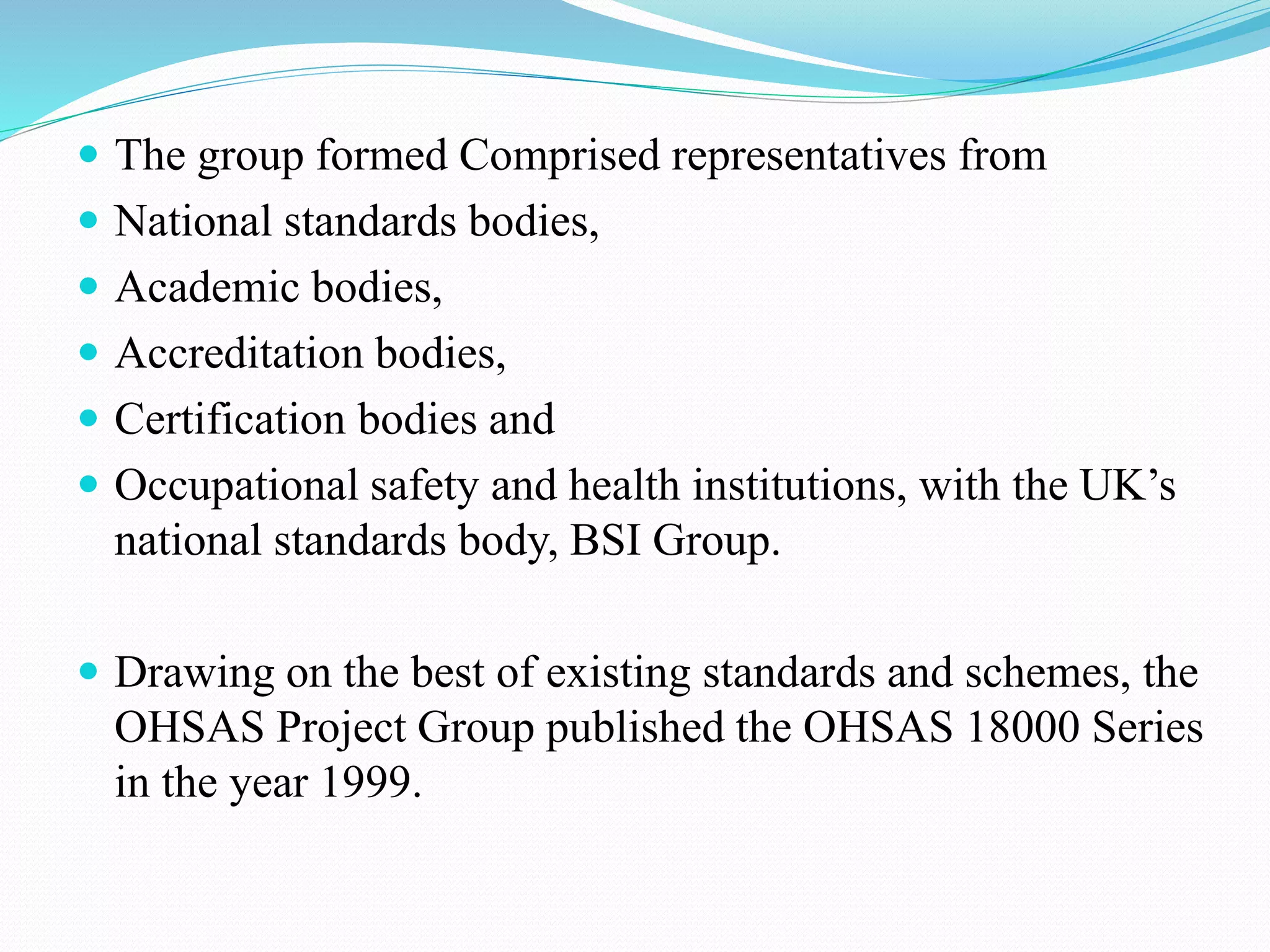 Ohsas 18001 | PPTX
