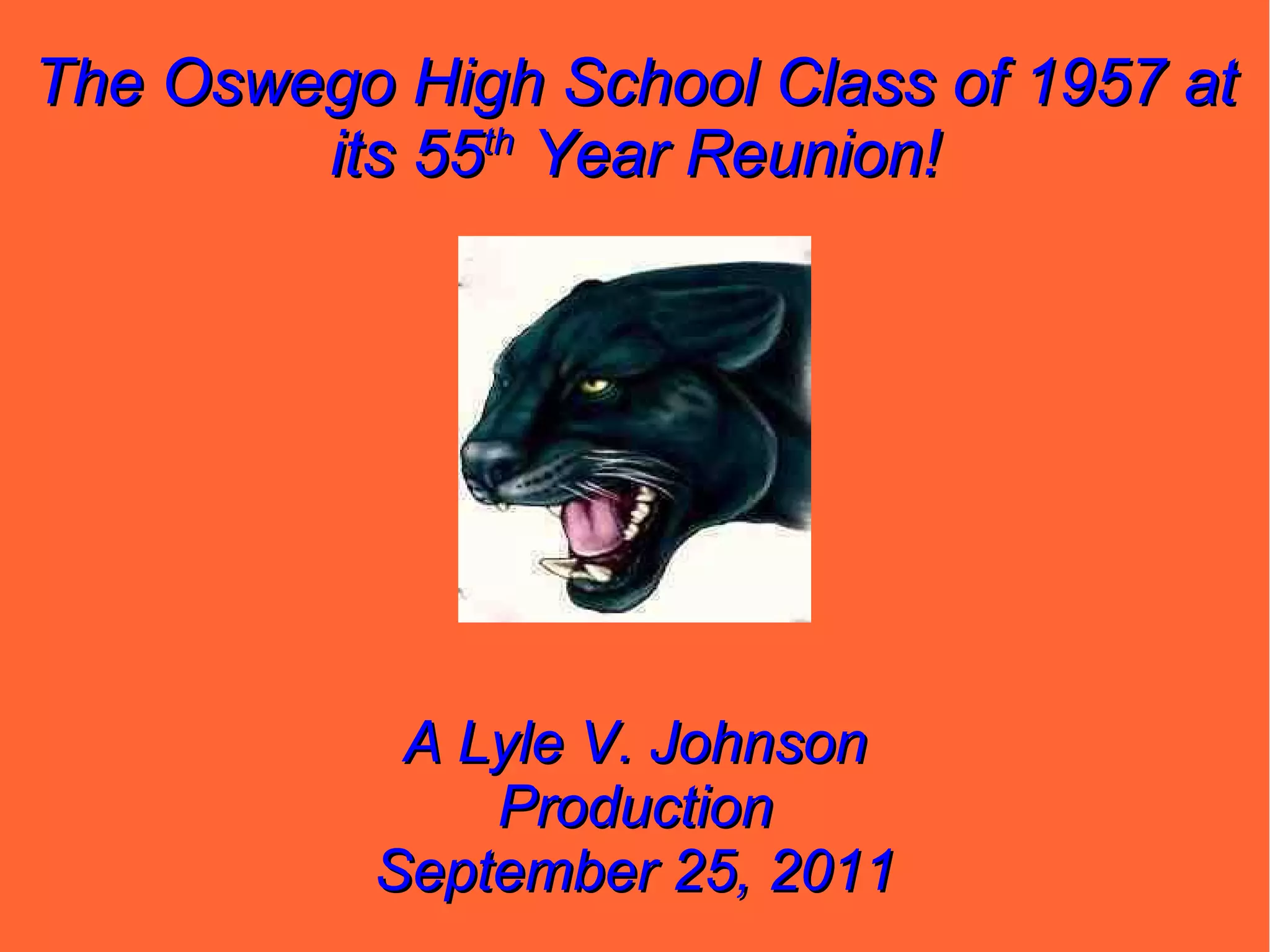 OHS class of 1957's 55th class reunion! | ODP