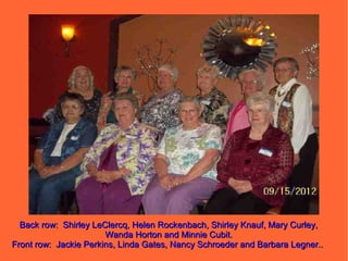 OHS class of 1957's 55th class reunion! | ODP