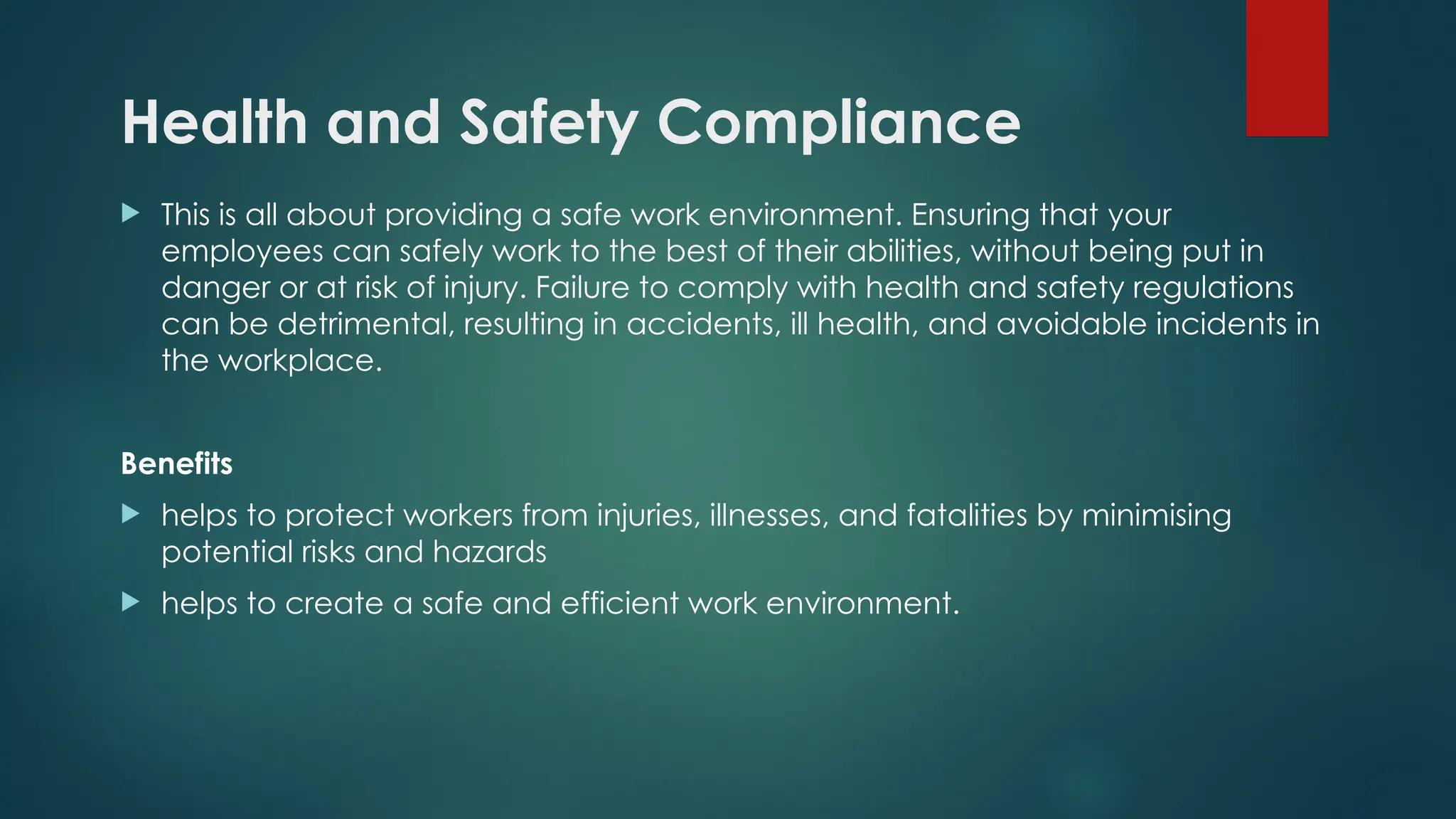 OHS Compliance and Regulatory Standards.ppt