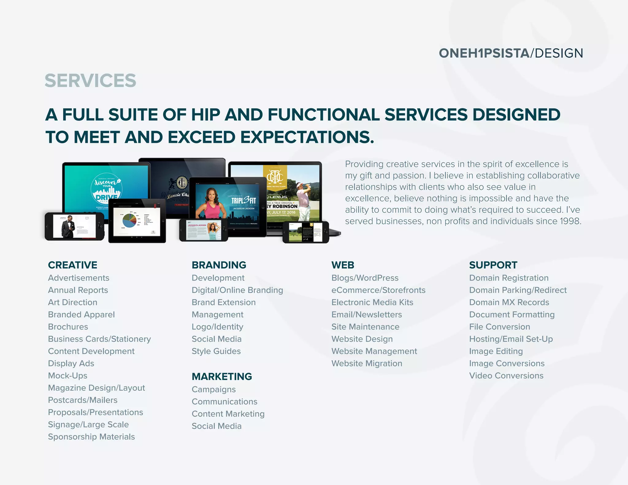 OneHipSista/Design Capabilities Deck | PPT