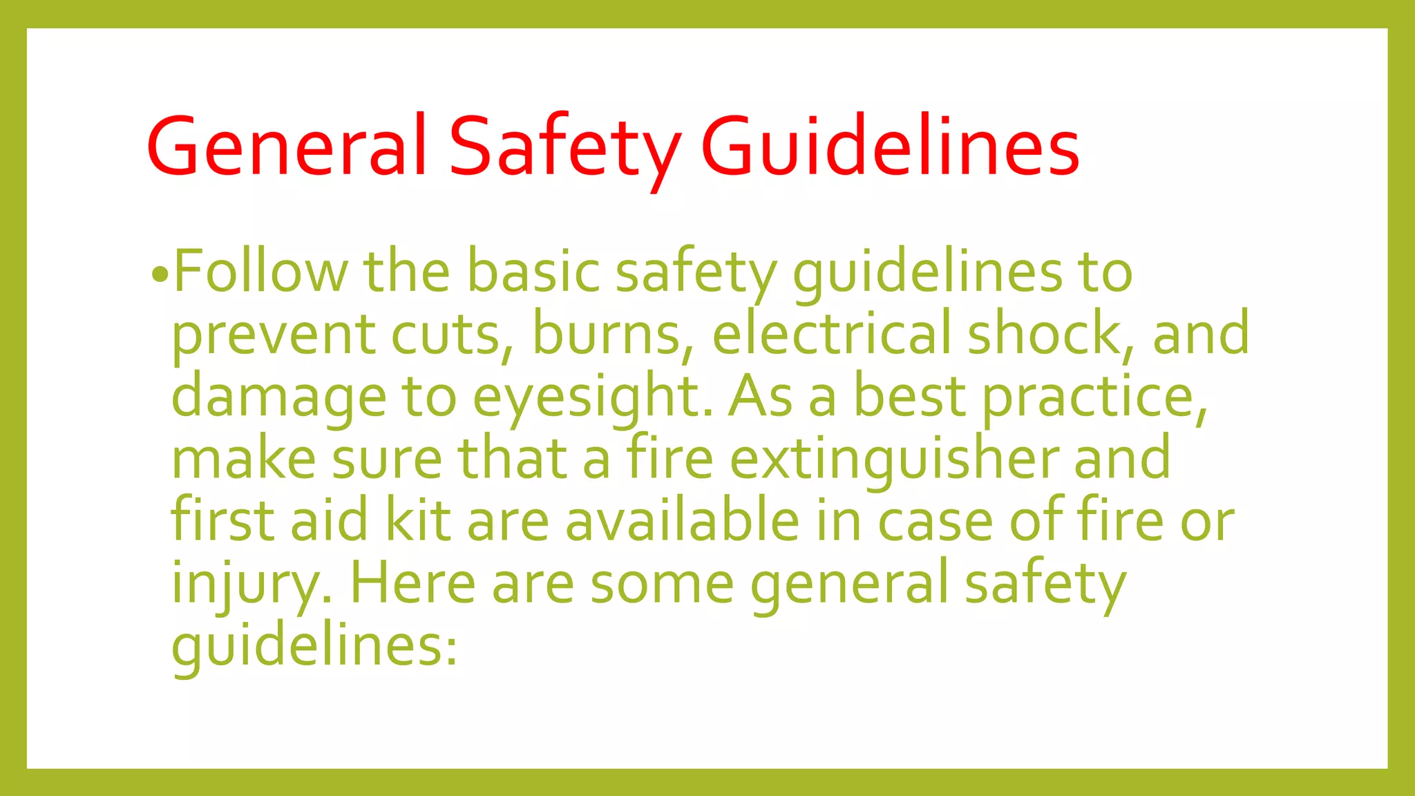 OHS in CSS Grade 10 | PPTX