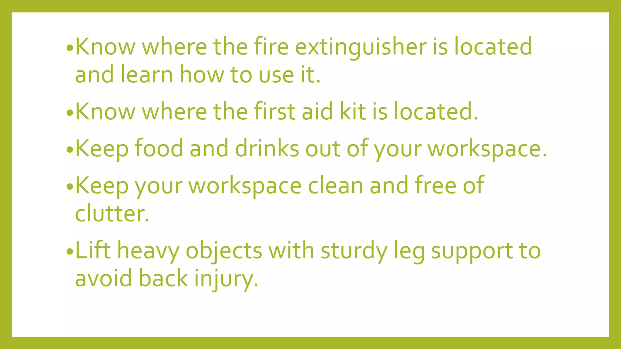 OHS in CSS Grade 10 | PPTX