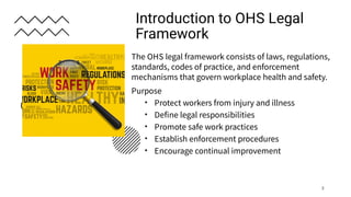 Comprehensive Overview of Occupational Health and Safety Legal ...