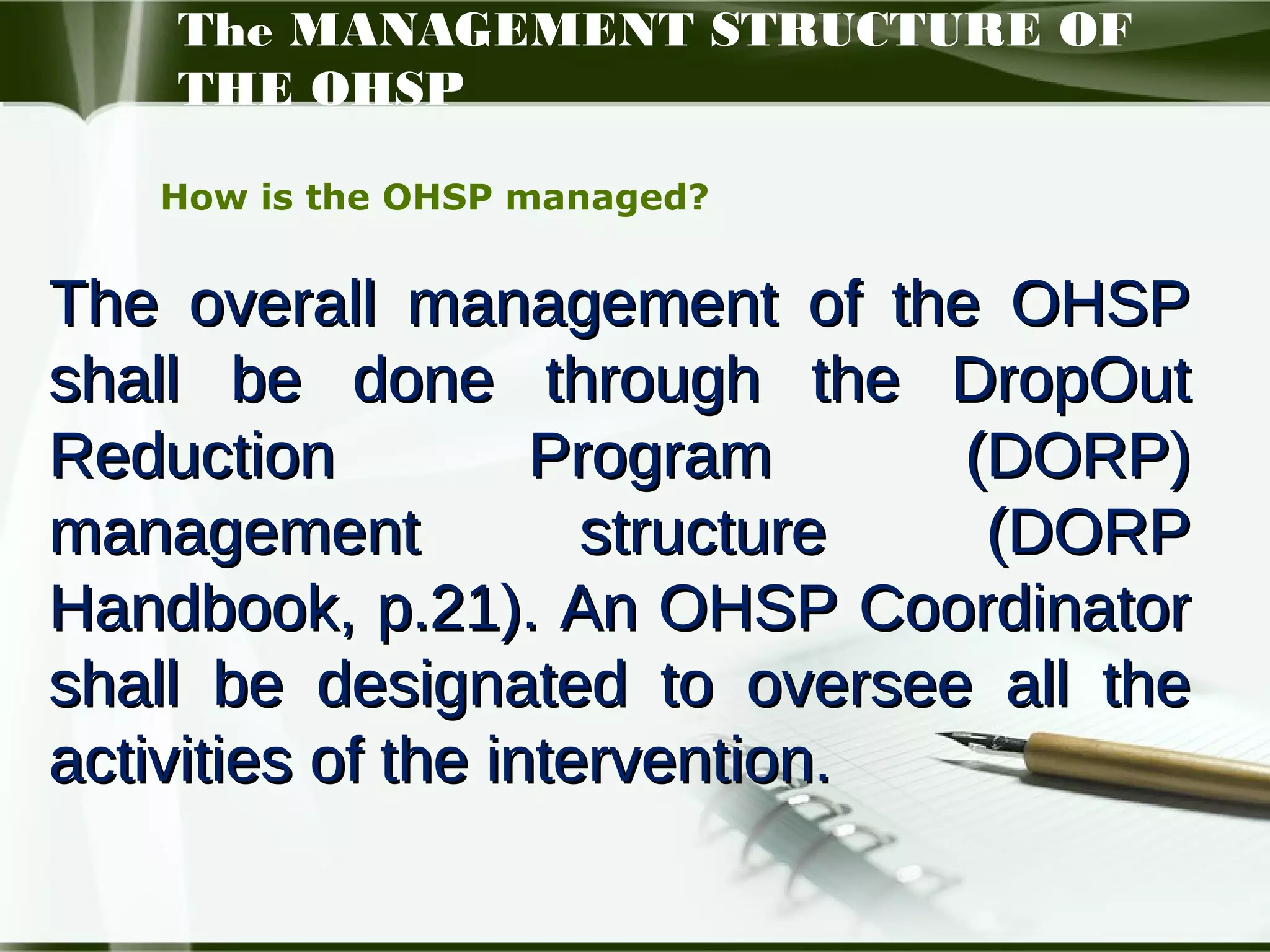 Open High School Program | PPT