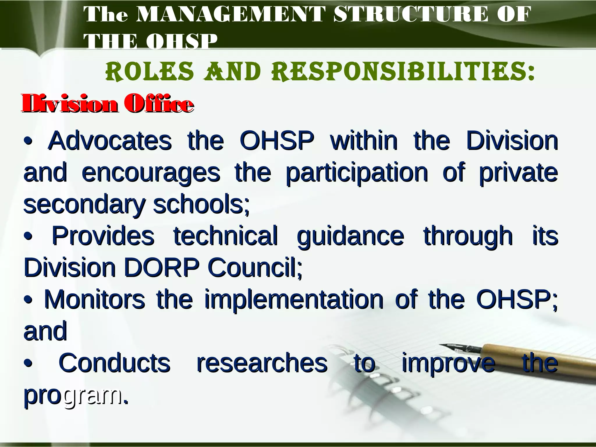 Open High School Program | PPT