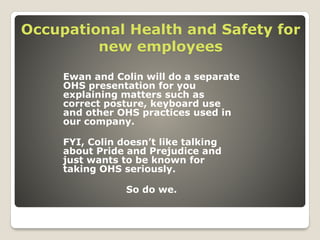 Occupational Health and Safety Powerpoint Presentation | PPTX