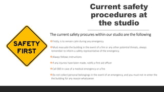 OH&S practices within the graphic design studio | PPTX