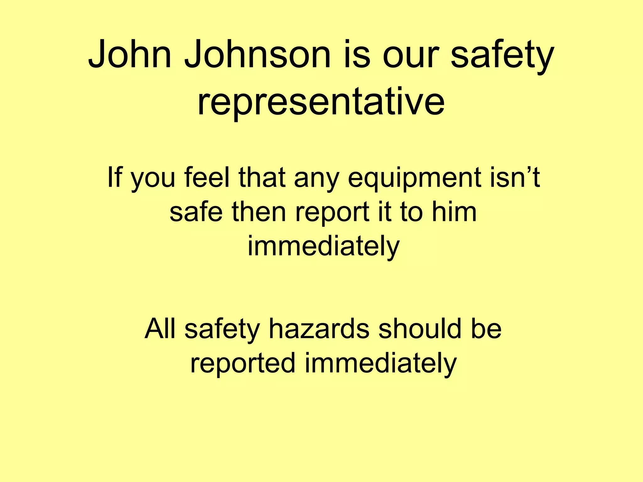 OHS presentation | PPT