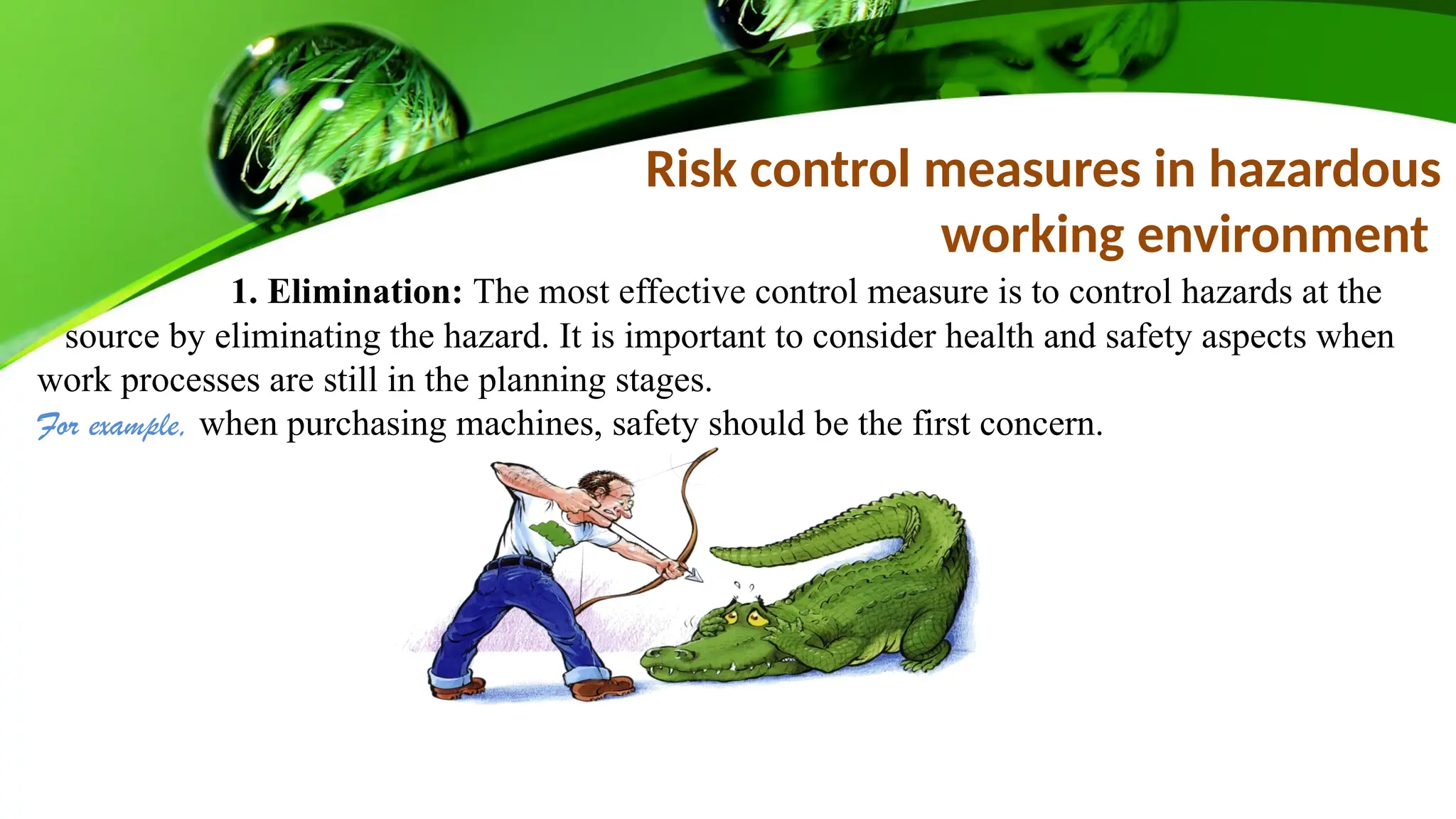 OHS Presentation on control measurespptx | PPTX