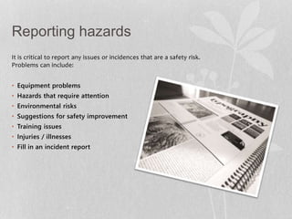 OH&S procedures in the design studio | PPT