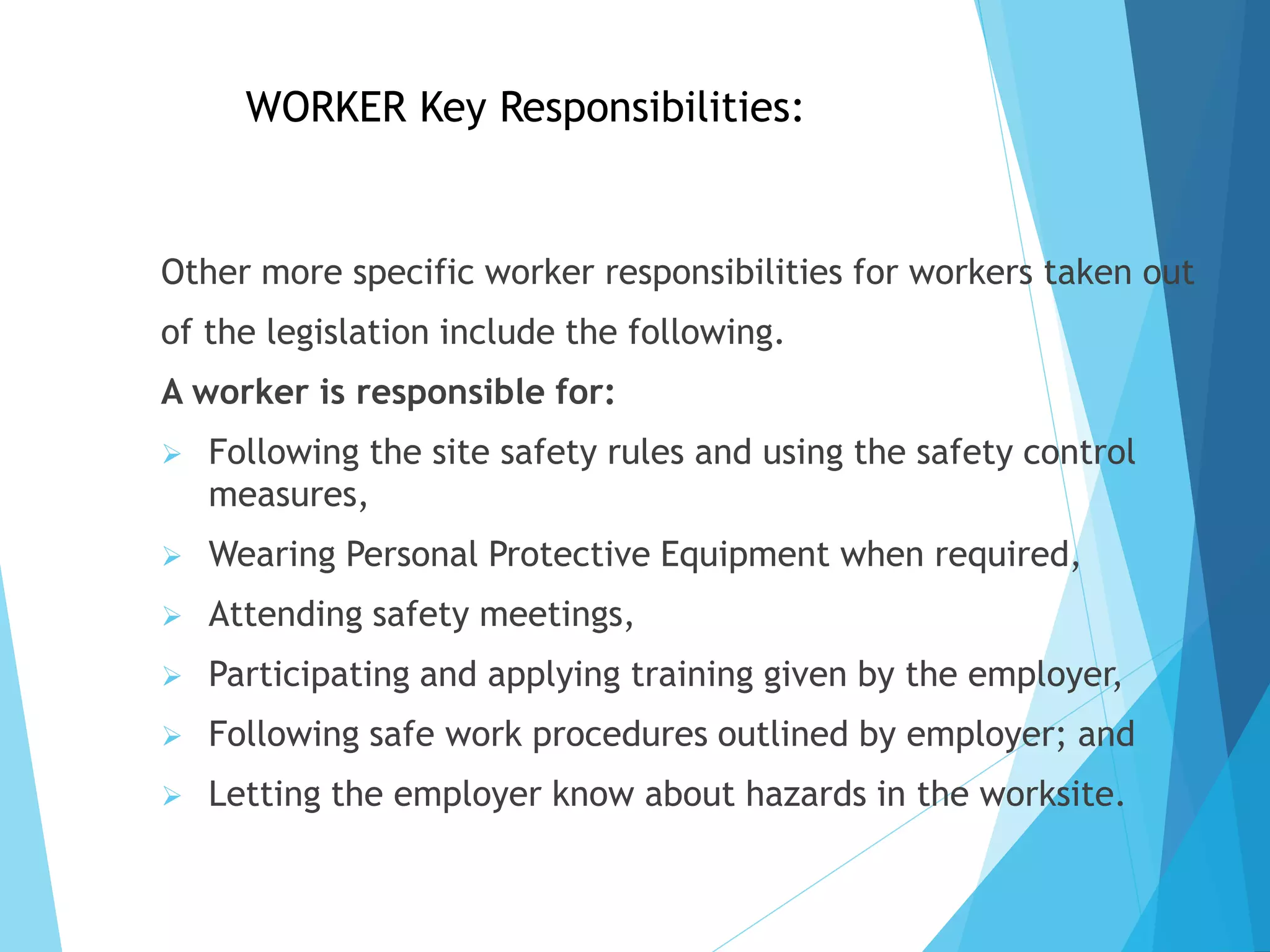 OHS Responsibilities.ppt