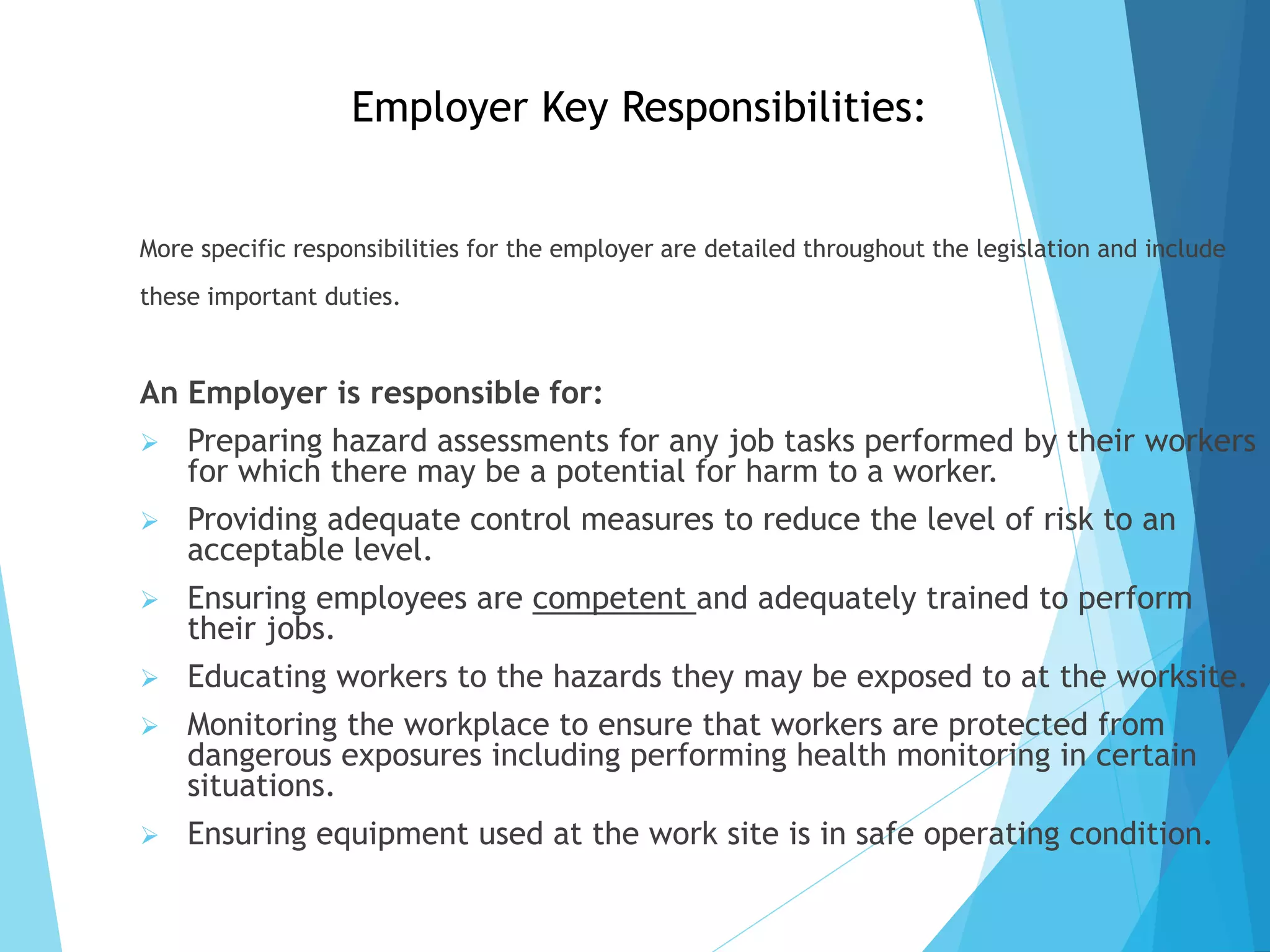 OHS Responsibilities.ppt