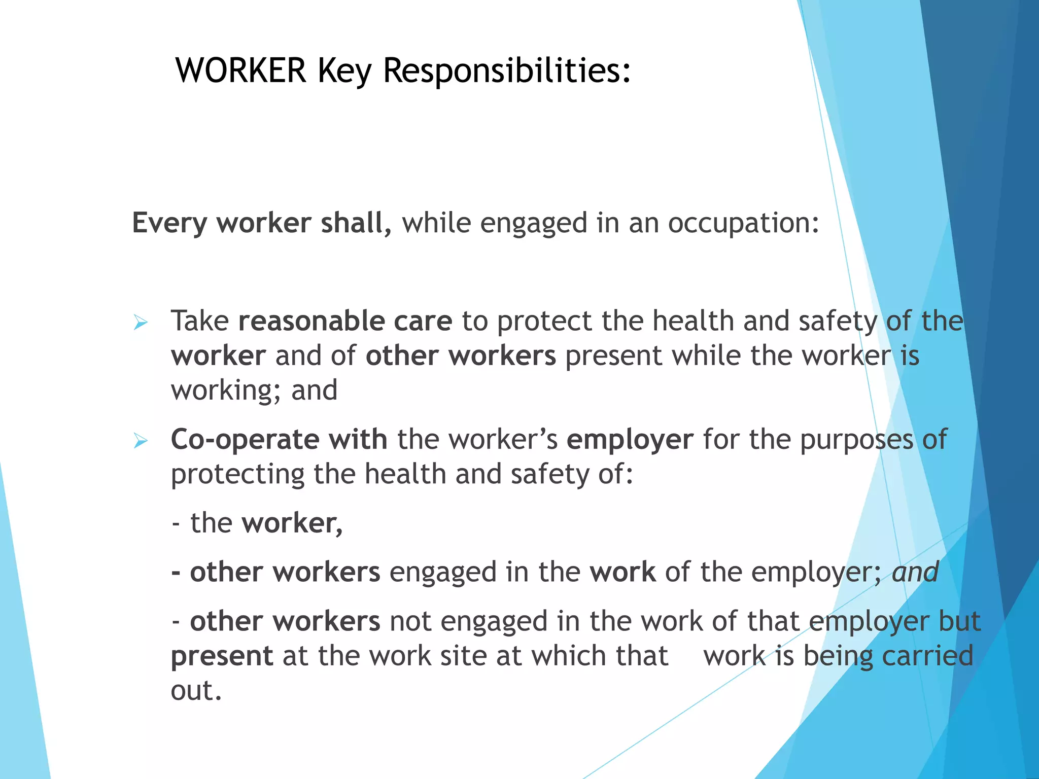 OHS Responsibilities.ppt