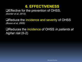 ROLE OF CABERGOLIN IN MANAGEMENT OF OHSS | PPT