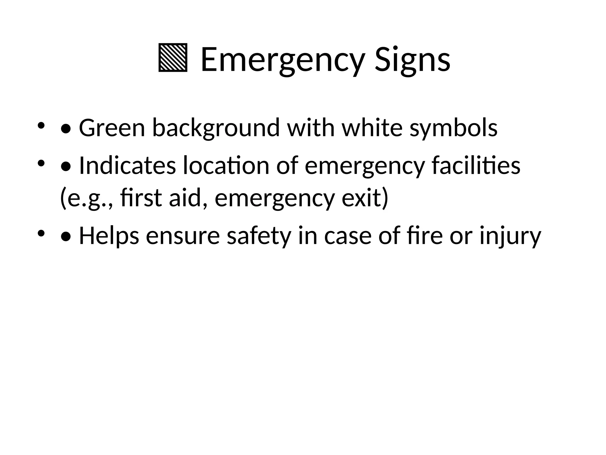 OHS_Signs_ICT_CSS_Presentation.occupational health and safetypptx | PPTX