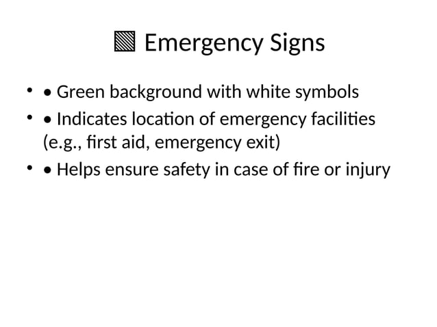 OHS_Signs_ICT_CSS_Presentation.occupational health and safetypptx | PPTX