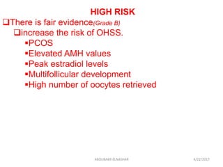 Prevention and treatment of moderate and severe OHSS: ASRM Guideline ...
