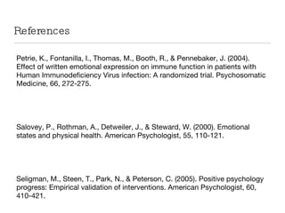 Visual Journaling for Health | PPT