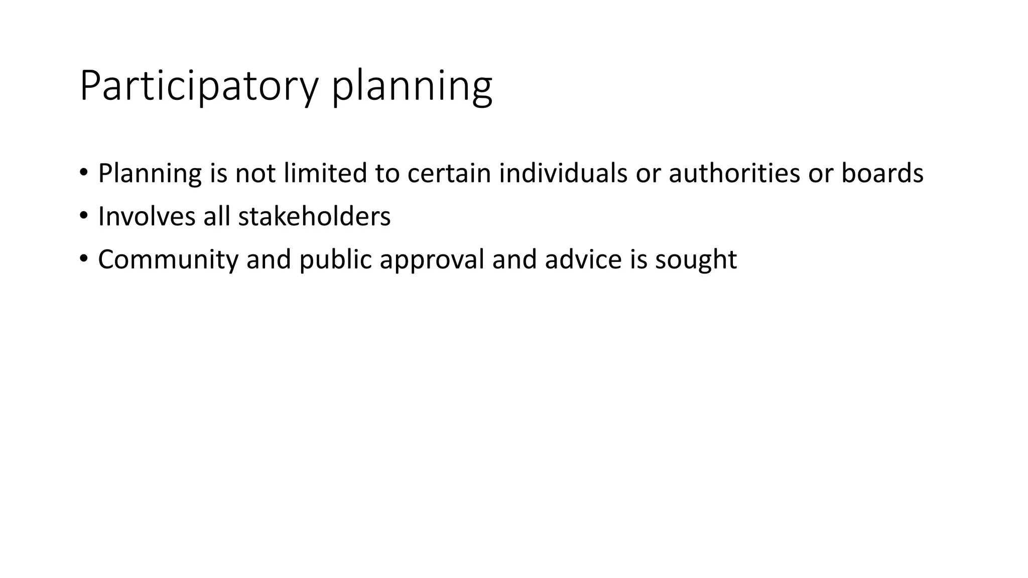 Urban Planning Types, Processes and History | PPTX