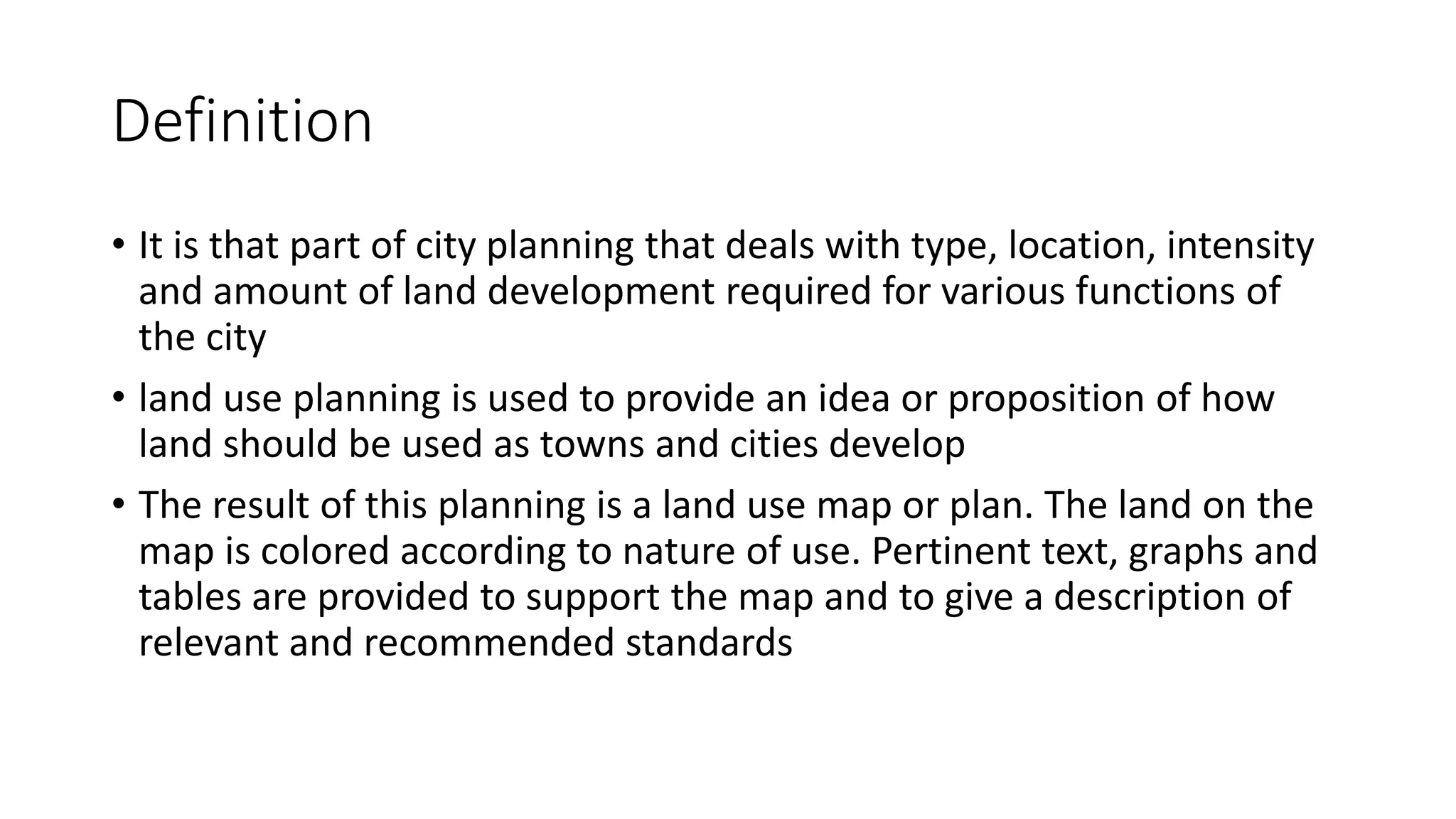Urban Planning Types, Processes and History | PPTX