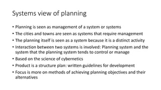 Urban Planning Types, Processes and History | PPTX
