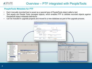 Accelerate and Automate PeopleSoft 9.2/9.1 Testing with PeopleSoft Test ...