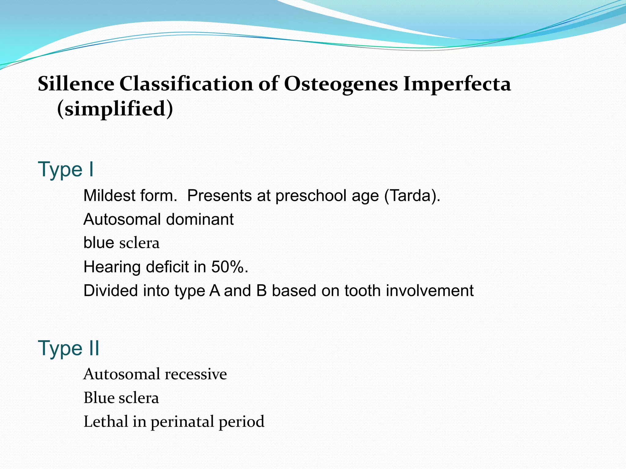 Osteogenesis Imperfecta | PPSX