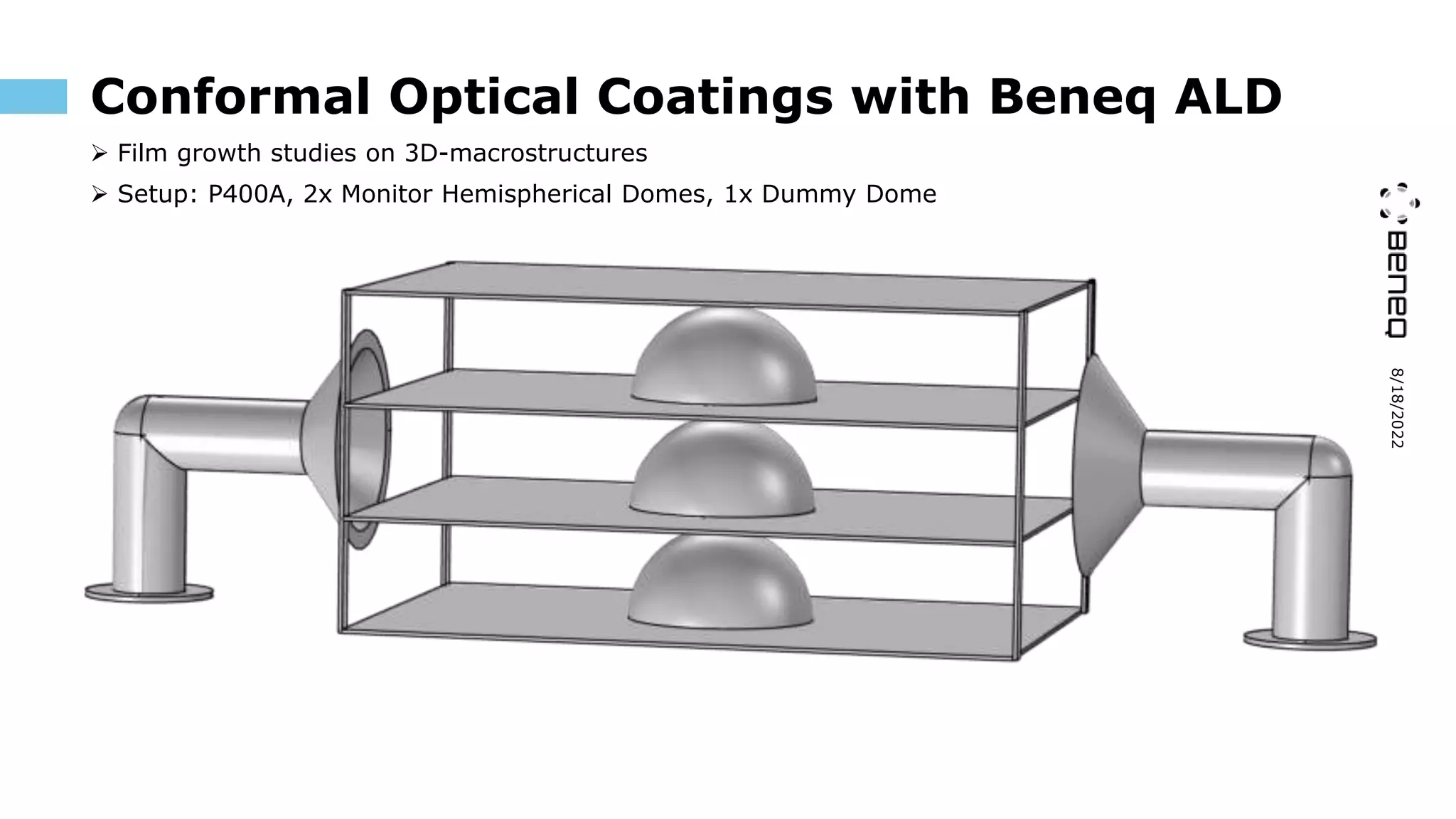 Conformal optical coatings on complex 3D-macrostructures using atomic ...