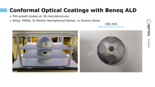 Conformal optical coatings on complex 3D-macrostructures using atomic ...