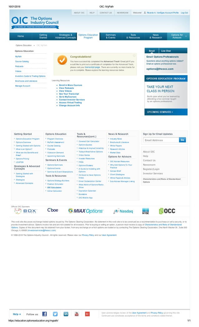 Oic advanced curriculum | PPT