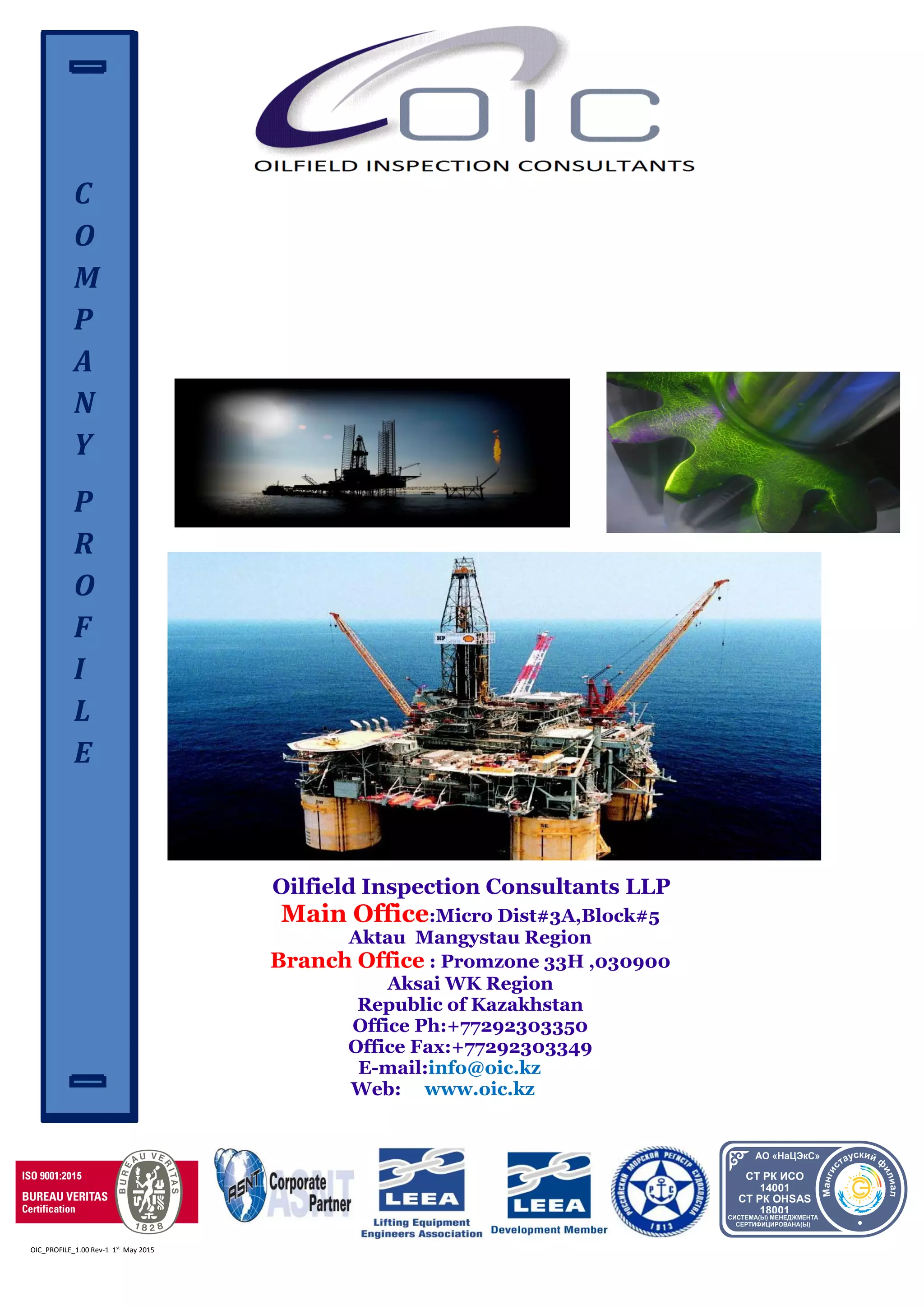 Oic company services presentation | PDF