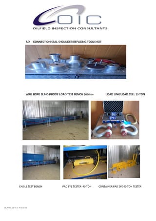Oic company services presentation | PDF