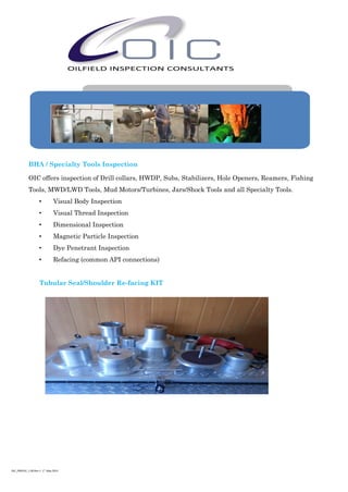 Oic company services presentation | PDF