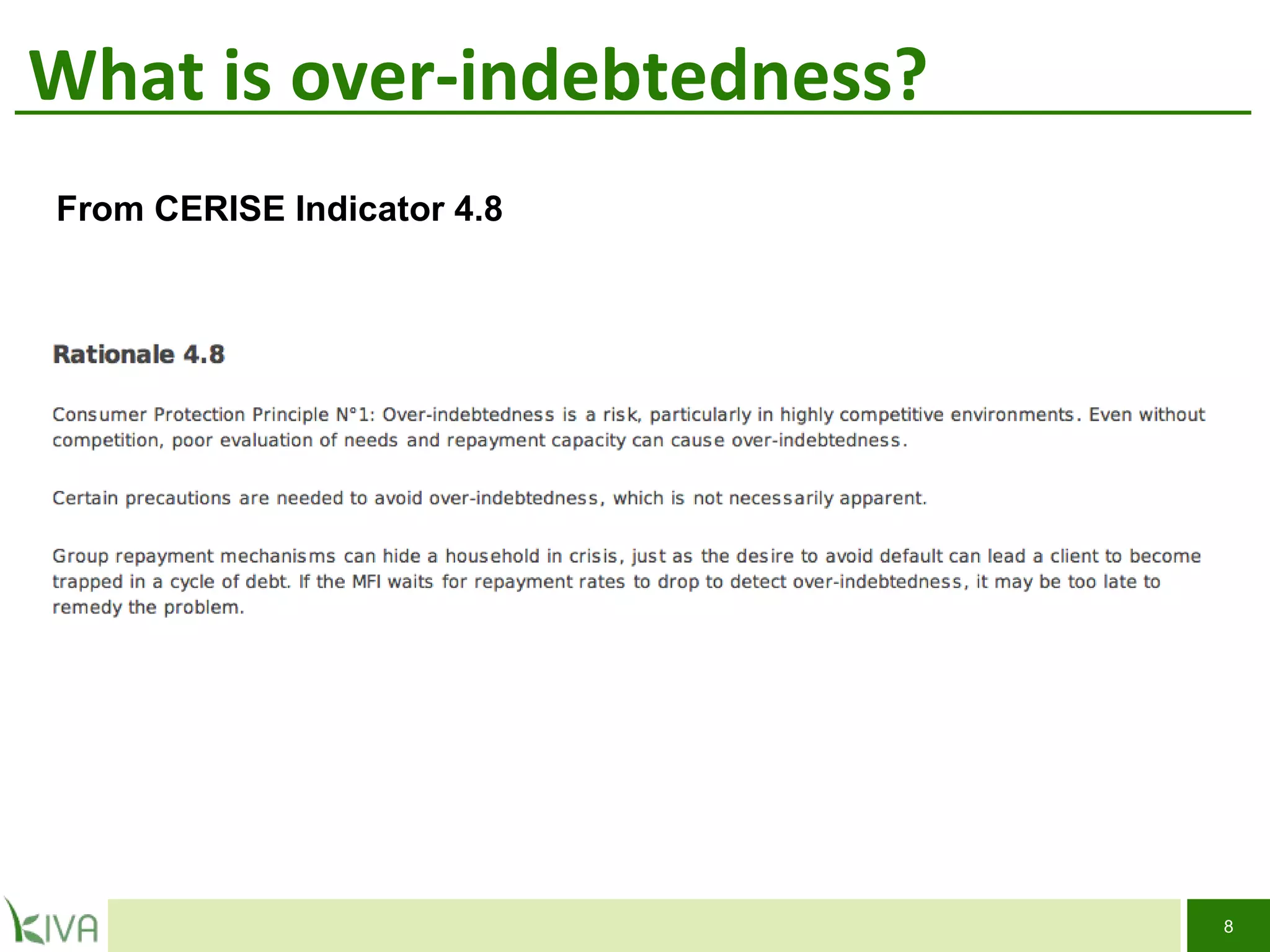 Over-Indebtedness presentation | PPT
