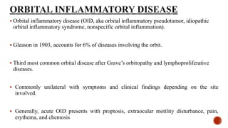 Orbital inflammatory disease | PPTX