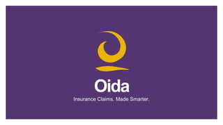 Startup InsurTech Award - Oida Ltd | PPTX | Insurance | Personal Finance