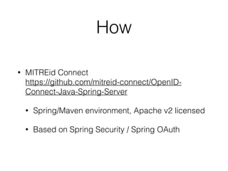 OpenId Connect in Shibboleth Identity Provider | PPT