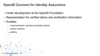 Identity Assurance with OpenID Connect | PPTX