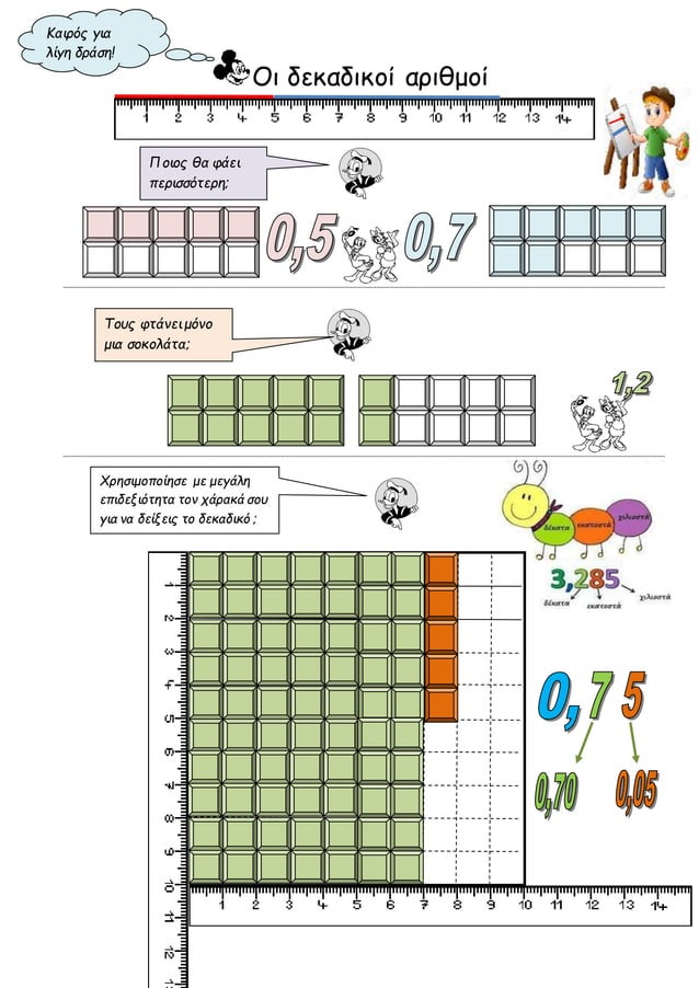 Oi dekadikoi arithmoi lyseis | PDF