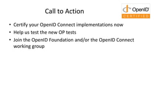 OpenID Certification Program Update - 2018-04-02 | PDF | Web Development | Internet