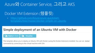 [OpenInfra Days Korea 2018] K8s workshop: with containers & K8s on OpenStack + Azure | PDF