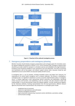 OIE guidelines for animal disease control | PDF