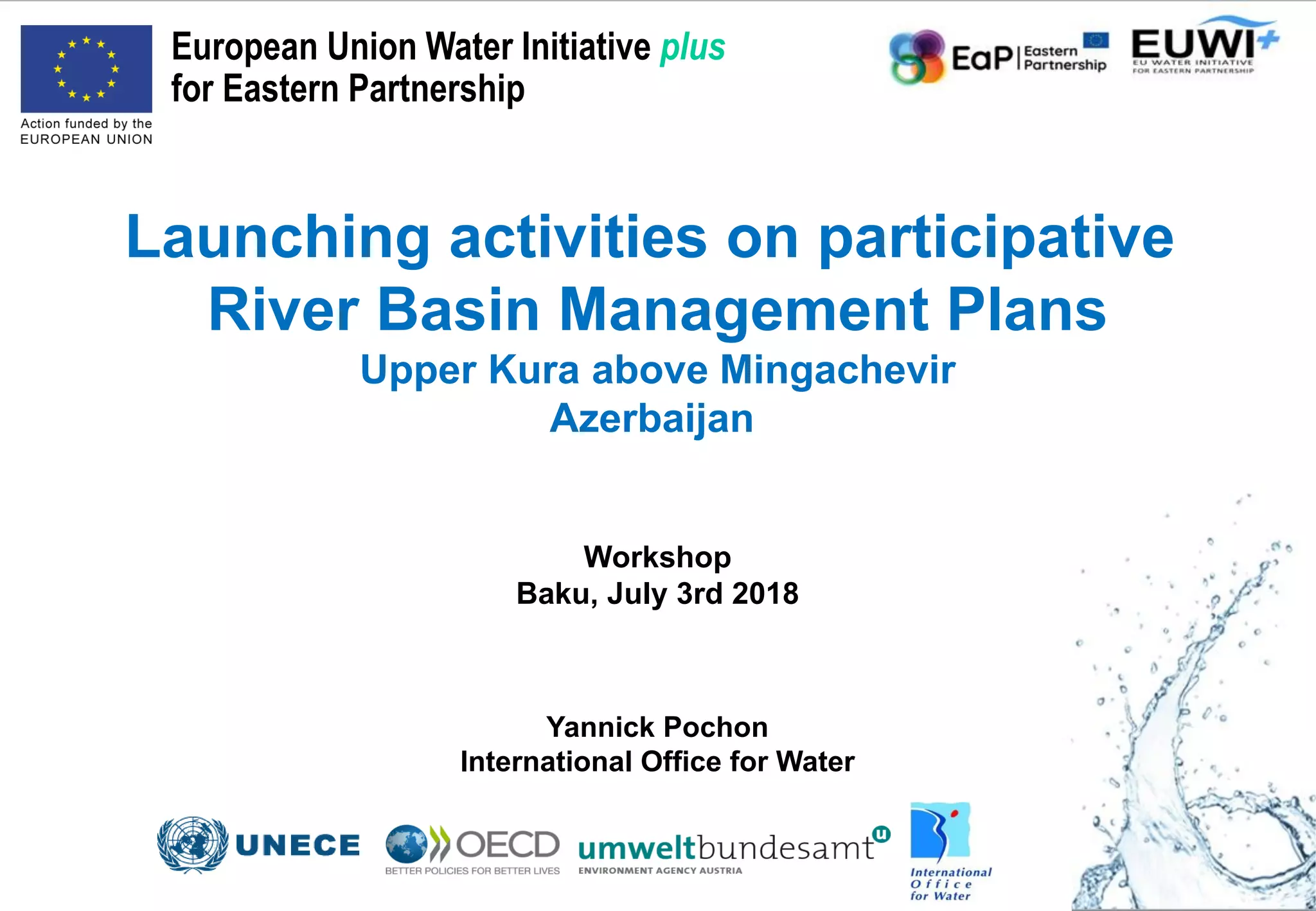 Launching activities on participative River Basin Management Plans | PDF